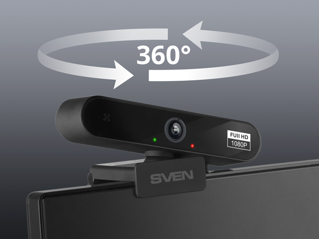 ᐈ Web-камера Sven IC-965, Black – купить в интернет-магазине Белый Ветер в Алматы, Астане и ...